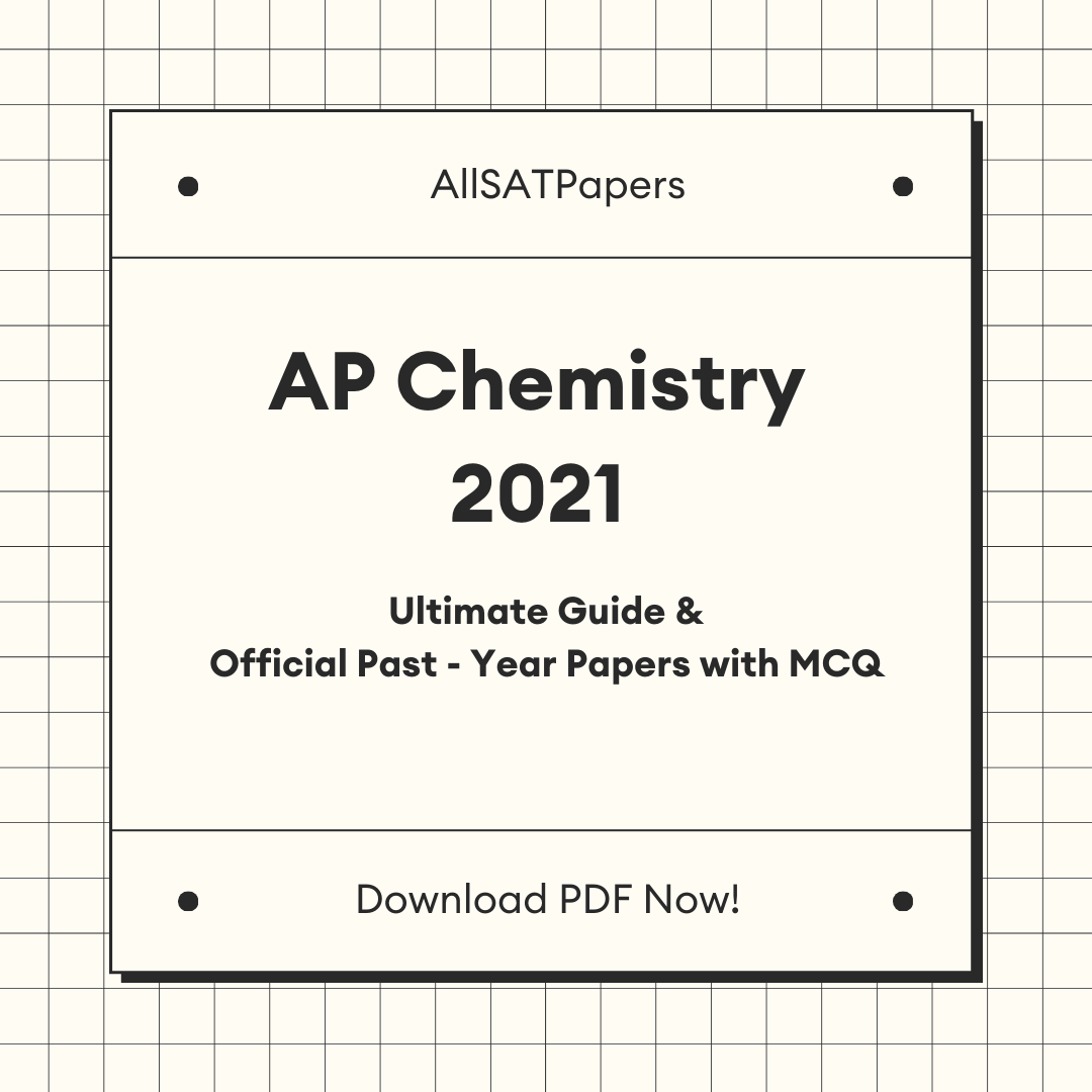 Official AP Chemistry 2021 Full Exam | AP Test with MCQ and Answers in ...