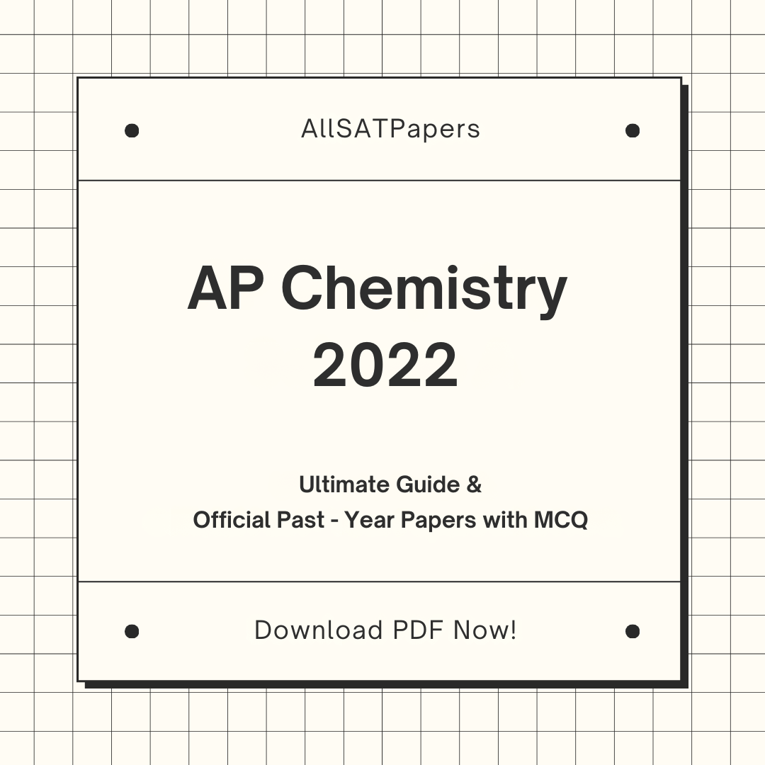 Official AP Chemistry 2022 Full Exam | AP Test with MCQ and Answers in ...