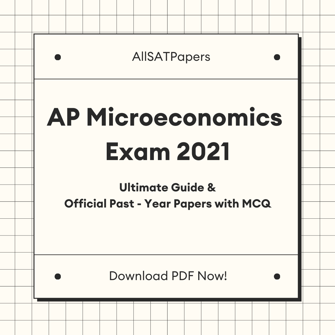 Official AP Microeconomics 2021 Full Exam | AP Test with MCQ and Answe ...
