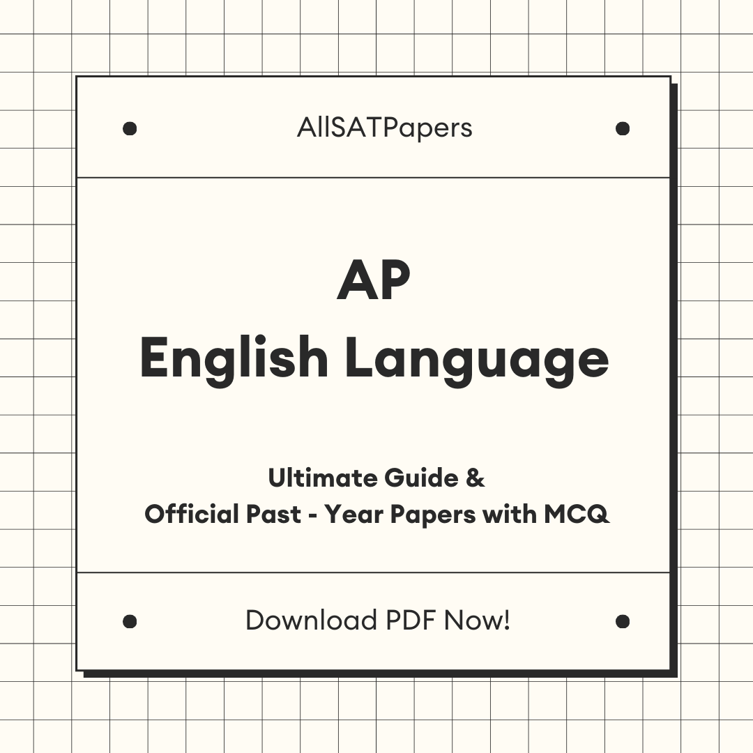 The Ultimate AP English Language Guide & Official Past-Year Papers wit ...
