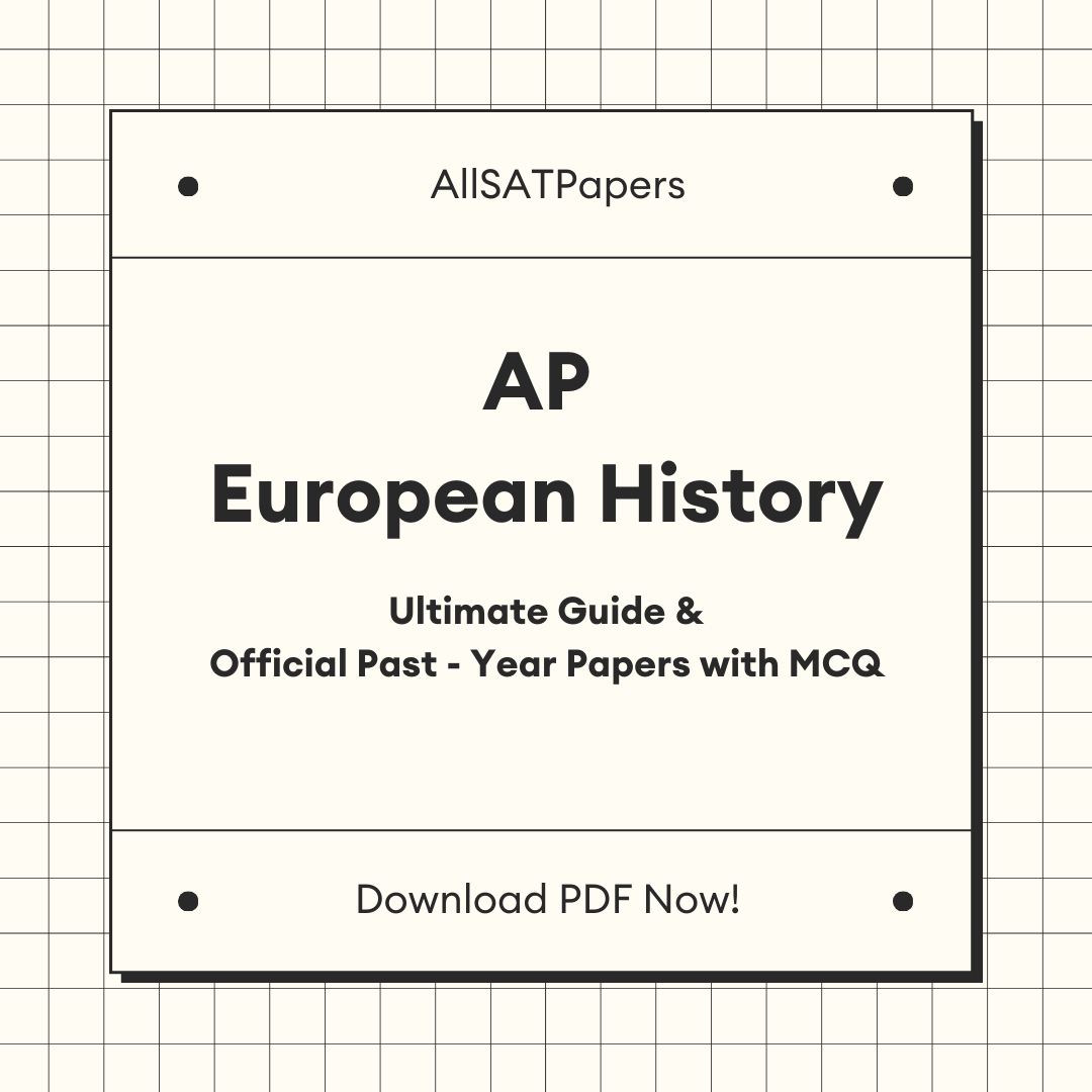 The Ultimate AP European History Guide & Official Past-Year Papers wit ...
