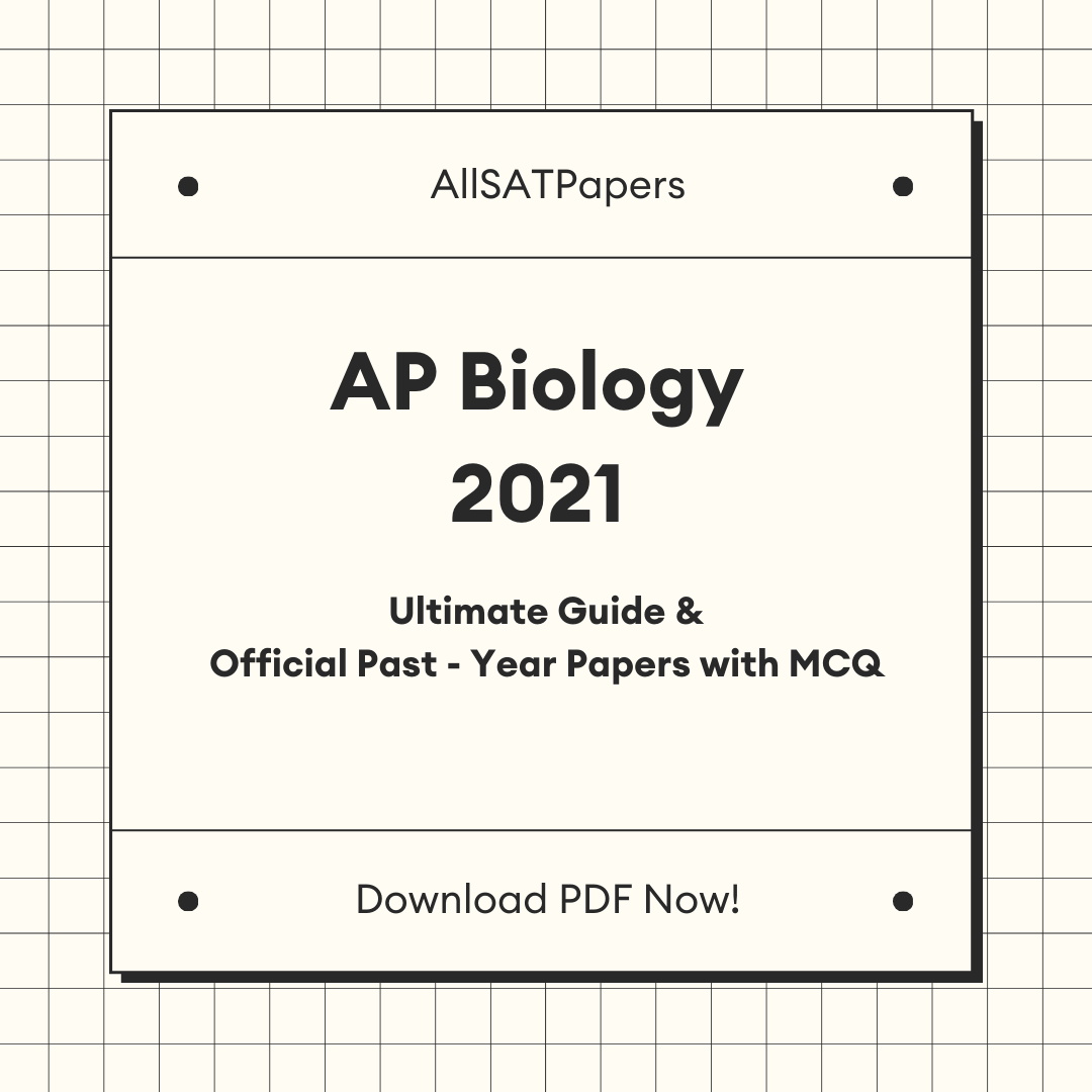 Official AP Biology 2021 Full Exam | AP Test with MCQ and Answers in P ...